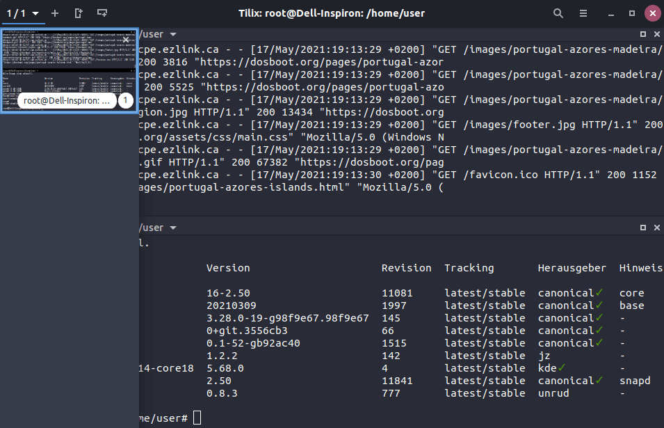 Linux Tilix Is An Advanced Terminal Emulator